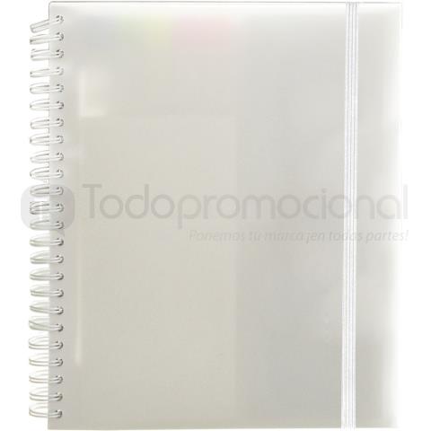 Libreta porta notas broche o elastico libretas G4 promocionales | Libreta_porta_notas broche_o ...