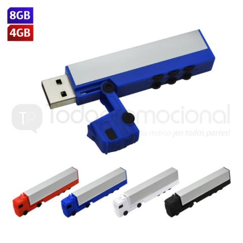 Usb tráiler 4 gb Memoria USB Tecnología Trailer Camión Transporte ...