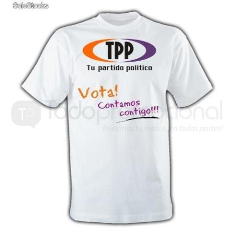 Playera de campaña Playera Textil Campaña Verano Política promocionales ...