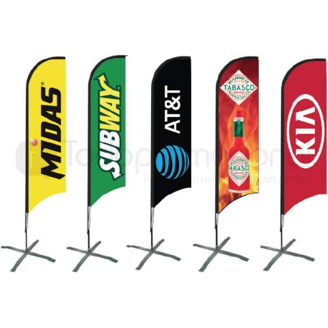 Veleta promocional Bandera veleta flag promocionales | Veleta ...