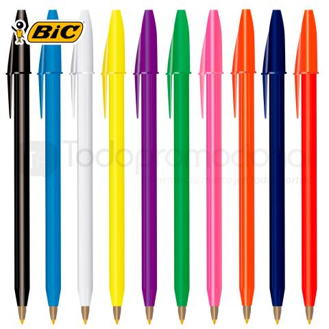 Bolígrafo bic BOLÍGRAFO BOLÍGRAFOS PLUMA PLUMAS ESCOLAR ESCRITURA ...